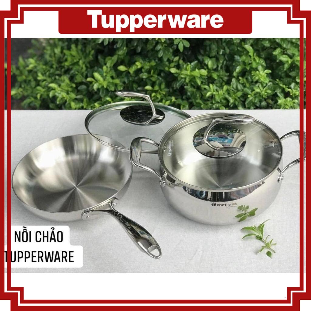 Bộ Đôi Nồi Chảo T Chef Series Perfect Set Tupperware | Shopee Việt Nam