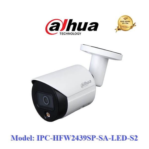 Camera IP Dahua 4MP DH-IPC-HFW2439SP-SA-LED-S2 Full COLOR Tích Hợp Mic, Màu Ban Đêm -Cam Kết ...