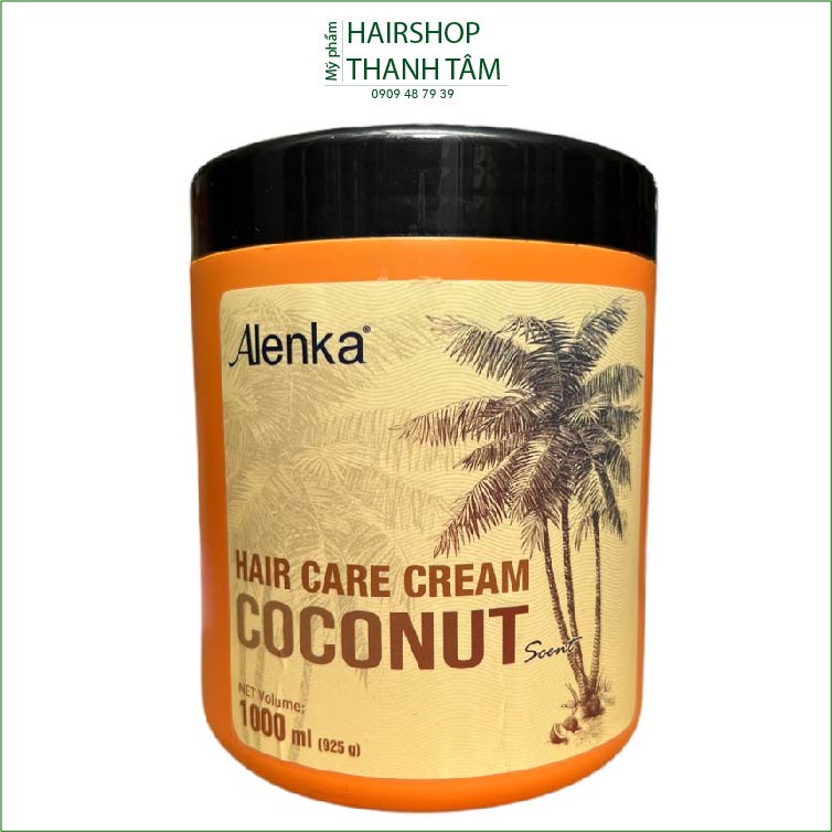 Kem hấp ủ tóc siêu mượt Coconut Hair Care Cream Alenka 1000ml - chính ...