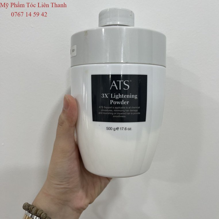 Bột tẩy tóc cao cấp 3X ATS LIGHTNING POWDER 500gr(Chính hãng) | Shopee ...