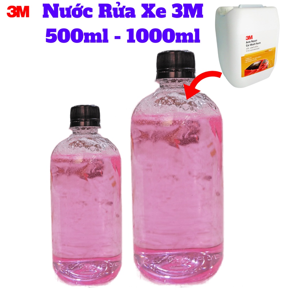 Nước Rửa Xe 3M Chính Hãng ( Nhập Thái ) 500ml-1000ml | Shopee Việt Nam
