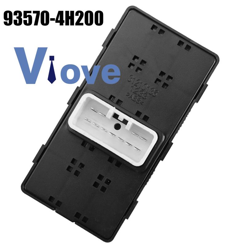 Công Tắc Nâng Cửa Kính Xe Hơi 93570-4H200 Cho Hyundai Starex 2007-2014 ...