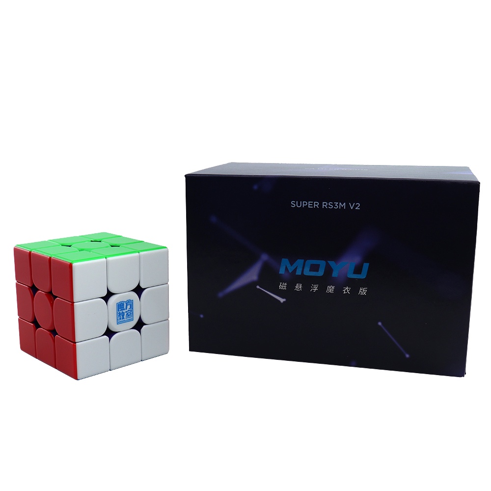 MoYu Super RS3M V2 Maglev version Magic Speed Cube Stickerless ...