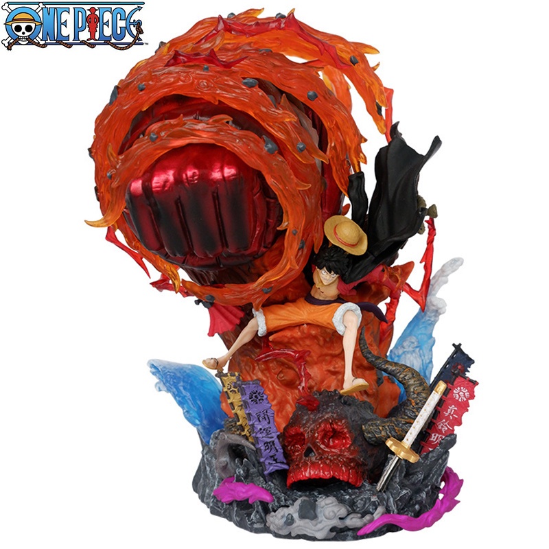 Anime Luffy One Piece Figure Gk Gear 5 Monkey D. Luffy Figure Statue ...