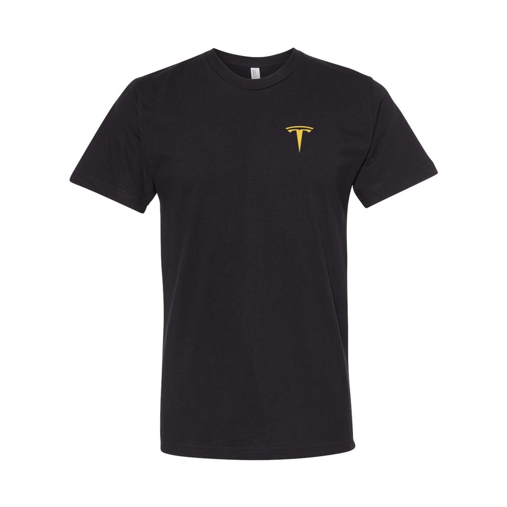 Tesla gold logo front back tshirt vận chuyển | Shopee Việt Nam