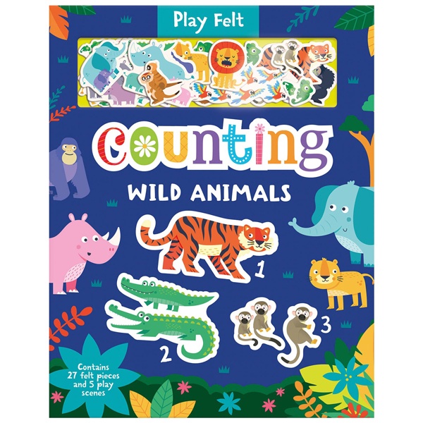 Counting Wild Animals (Play Felt Educational) | Shopee Việt Nam