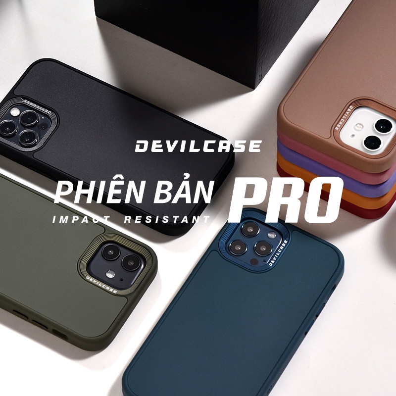 Ốp điện thoại DEVILCASE Phiên Bản Pro dành cho IPhone12/IPhone 12Pro/IPhone 12Pro Max/IPhone ...