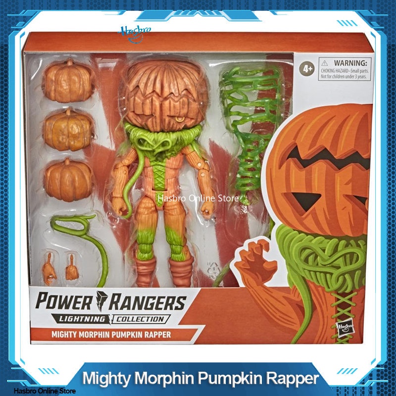 Hasbro Power Rangers Lightning Monsters Mighty Morphin Pumpkin Rapper ...