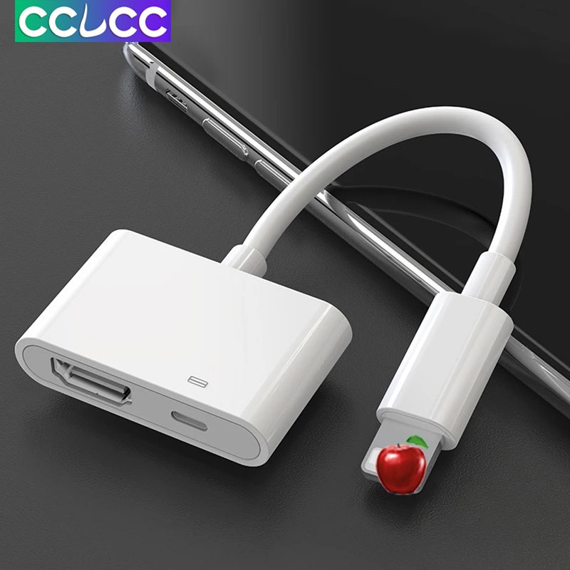 Đầu Chuyển Đổi Cổng HDMI 1080P Kỹ Thuật Số AV Cho iPhone 14 13 12 11 xs ...