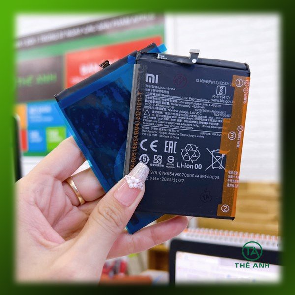 { ẢNH THẬT } Pin Xiaomi BN-54 dùng chung Redmi 9 / Redmi Note 9 / 10X ...