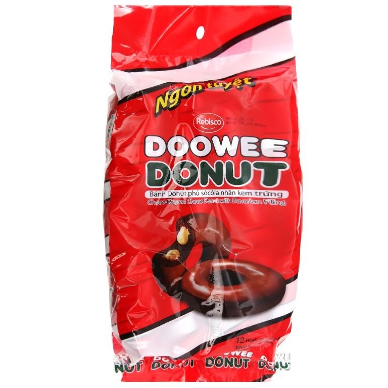 BÁNH DONUT PHỦ SOCOLA, HỖN HỢP 3 VỊ GÓI 348G | Shopee Việt Nam