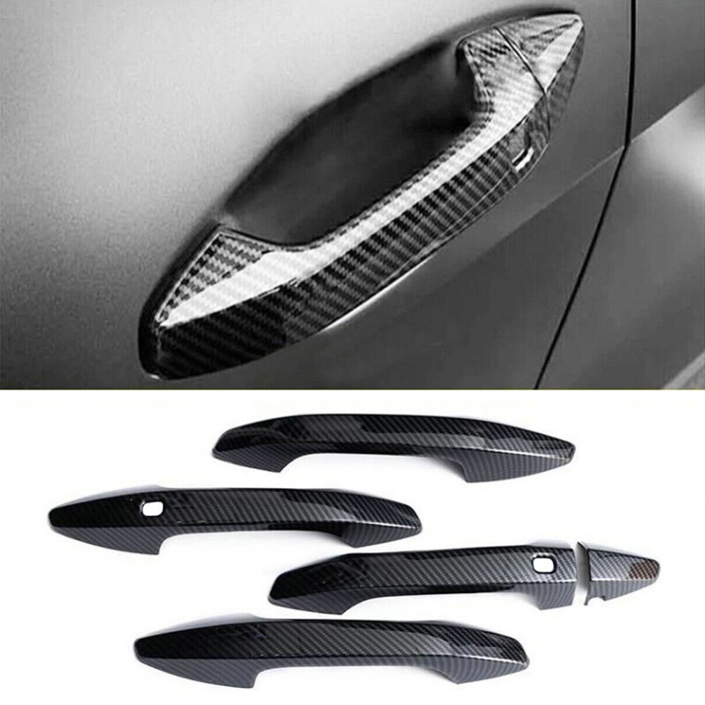 Set 4 Ốp Tay Nắm Cửa Bằng Sợi Carbon Cho Xe Kia Sportage NQ5 a Premium ...