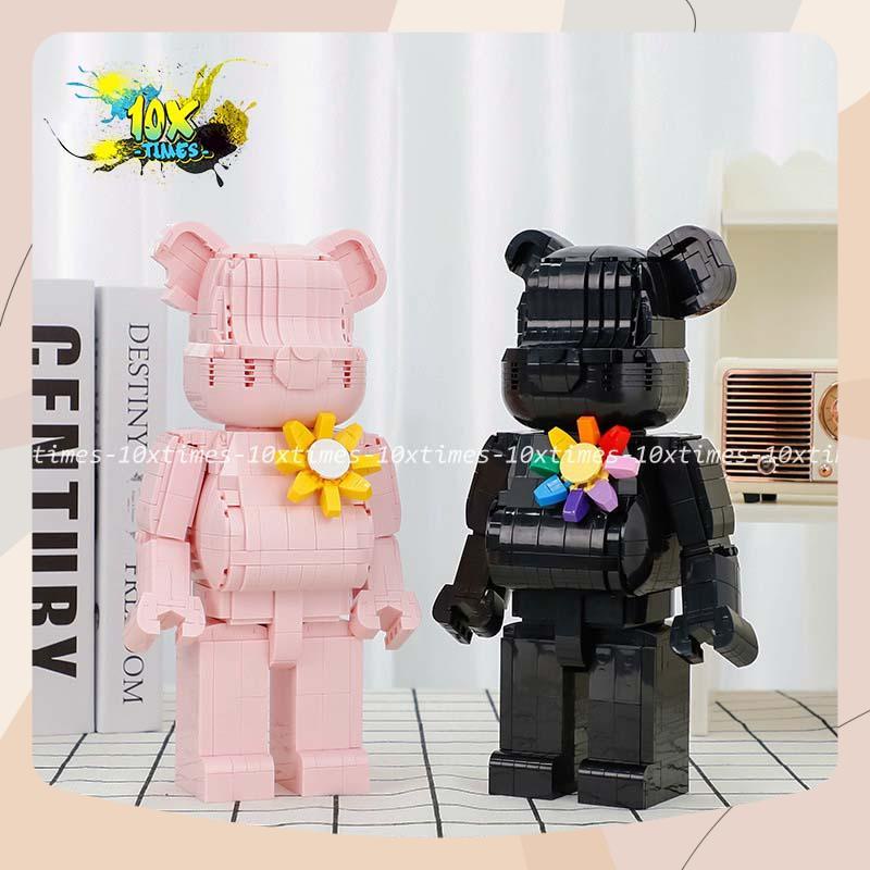 Mô hình lắp ráp rose Bearbrick mảnh đặc biệt 1126pcs- 25 cm | Shopee ...