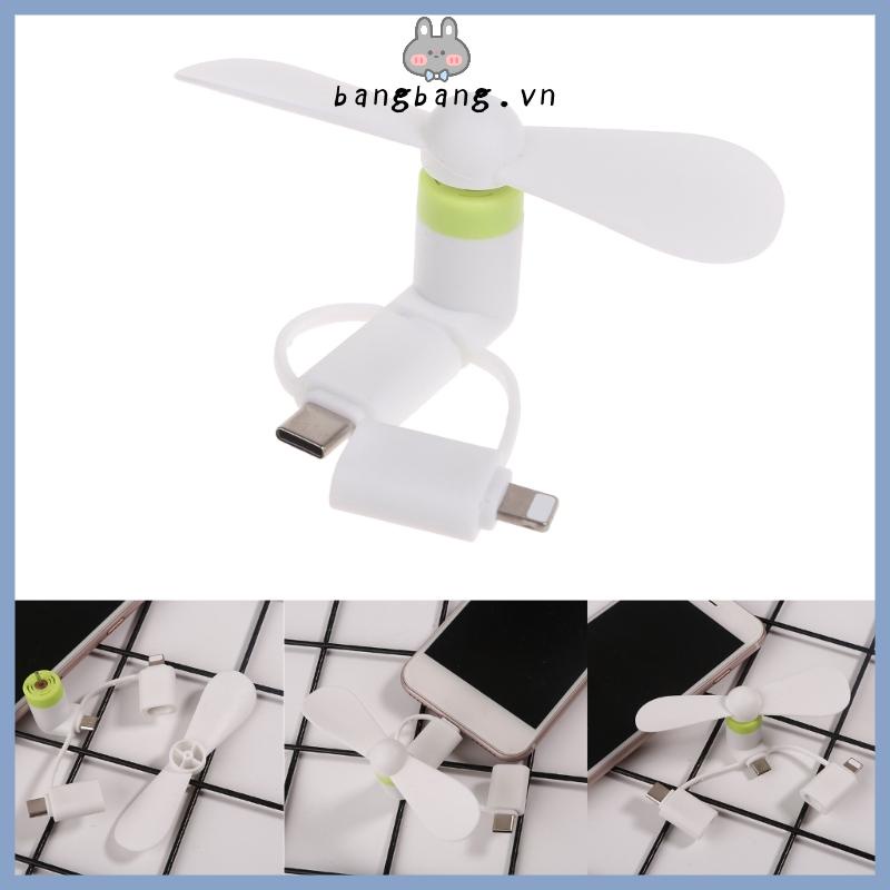 Bang pocket-size mini usb fans micro usb phone summer cooler 3 in 1 ...