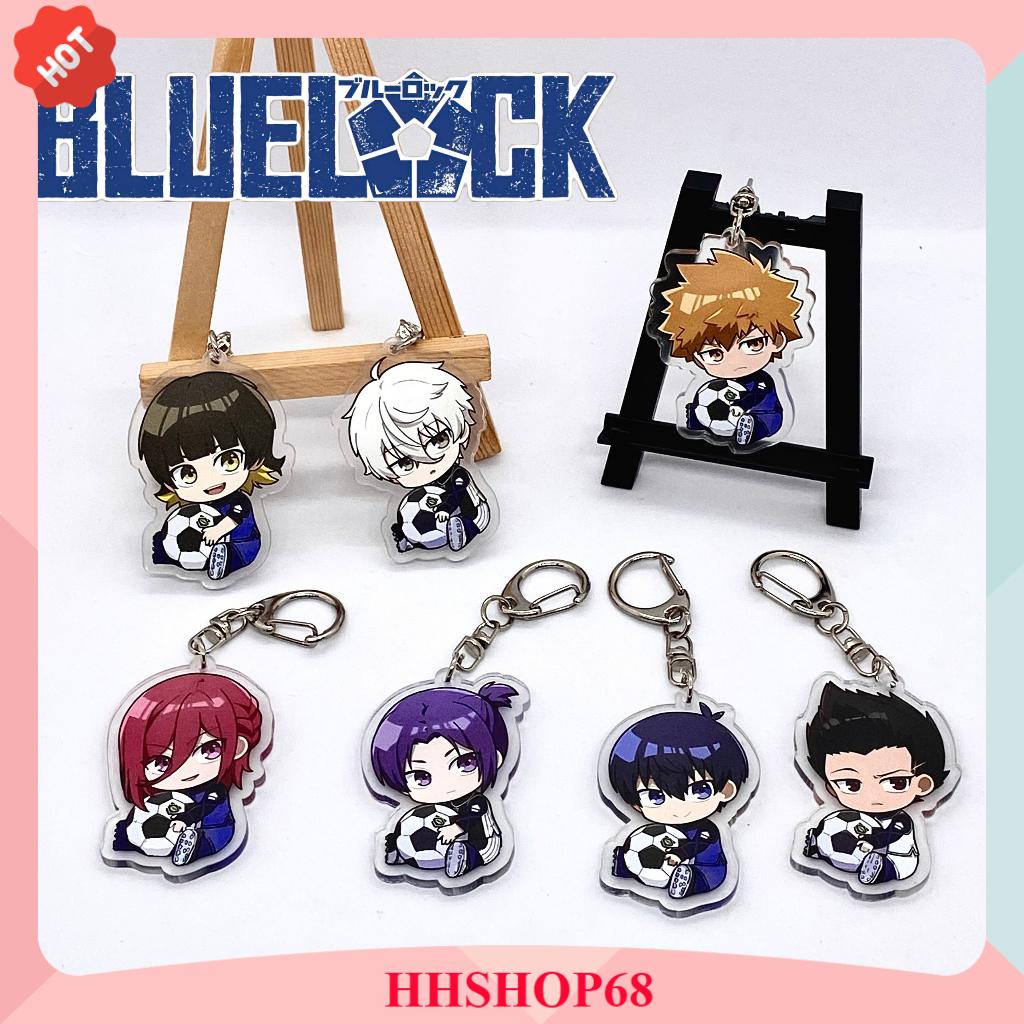 Móc khóa Blue Lock (Bluelock) nhựa Acrylic hai mặt, in hình các nhân ...