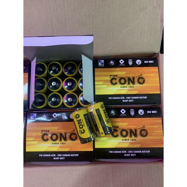 (HanPu Sỉ) (HÀNG CTY CHÍNH HÃNG) Hộp 12 Viên Pin Con Ó Pinaco Mẫu Mới 1 ...
