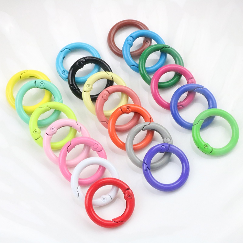 Vòng Lò Xo Mở Bằng Hợp Kim Sơn Màu 25mm Làm Trang Sức Thủ Công diy ...