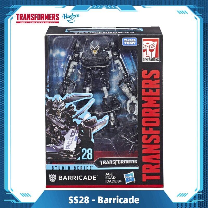 Hasbro Transformers Studio Series 28 Deluxe Class 1 Barricade 4.5-Inch ...