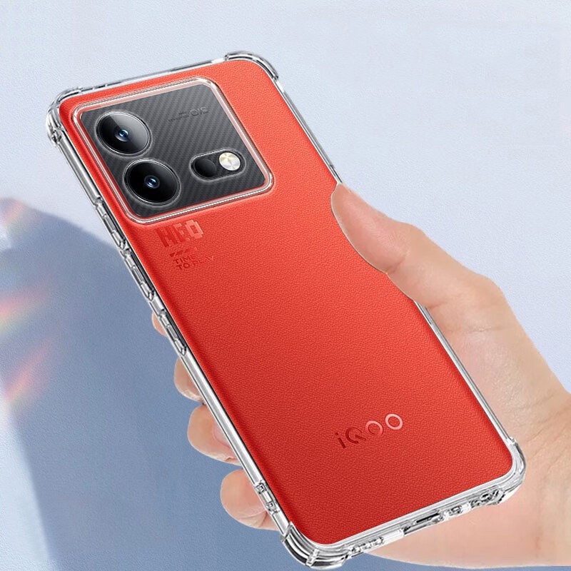 Ốp Điện Thoại Silicon TPU Mềm Trong Suốt Chống Sốc Chống Rơi Cho vivo iQOO Neo8 Neo 8 Pro 5G ...