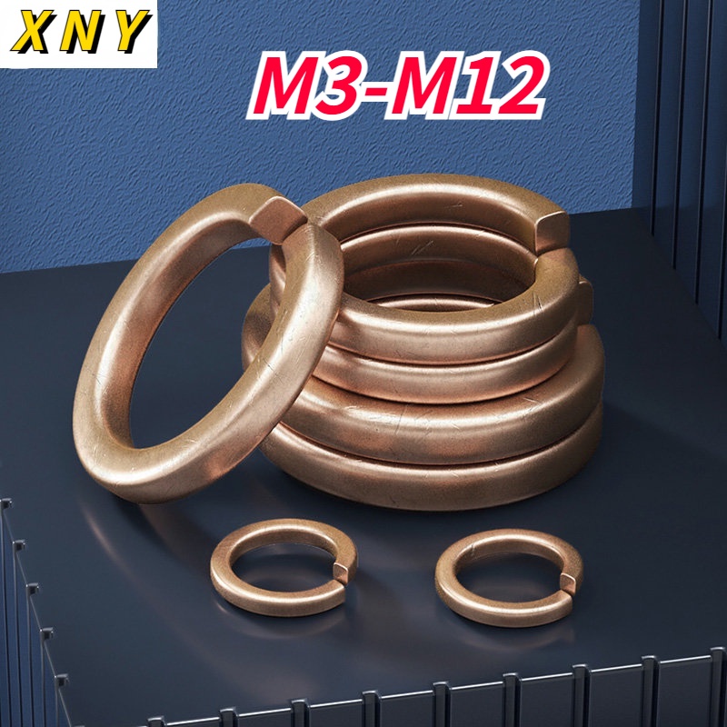 Vòng Đệm Lò Xo Bằng Đồng Gb93 M3M4M5M6M8-M12 Chuyên Dụng | Shopee Việt Nam