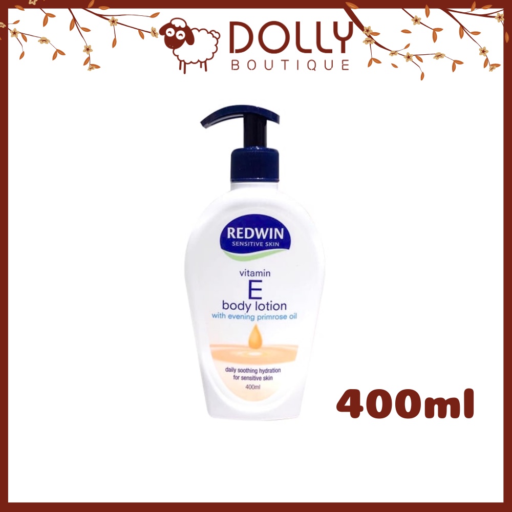 Sữa Dưỡng Thể Redwin Vitamin E Body Lotion - 400ml | Shopee Việt Nam