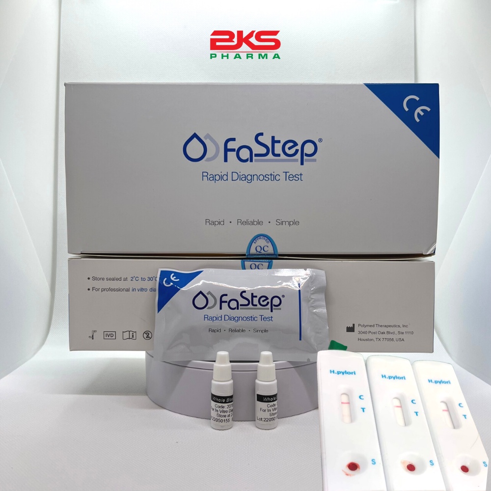 Que test nhanh chuẩn đoán viêm loét dạ dày Fastep H.Pylori | Shopee ...