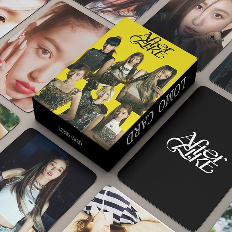 52PCS/Set KPOP IVE Photo Cards New Album After Like LOMO Card for Fans ...