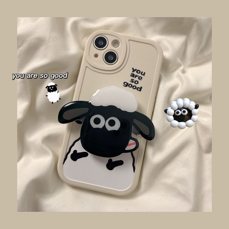 Ốp Lưng Cừu Hoạt Hình Dễ Thương Oppo A3pro A60 A40 A3x Reno8z 7z 6z