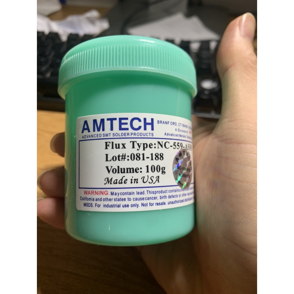 Mỡ hàn AMTECH - NC-559-ASM 100g chính hãng | Shopee Việt Nam