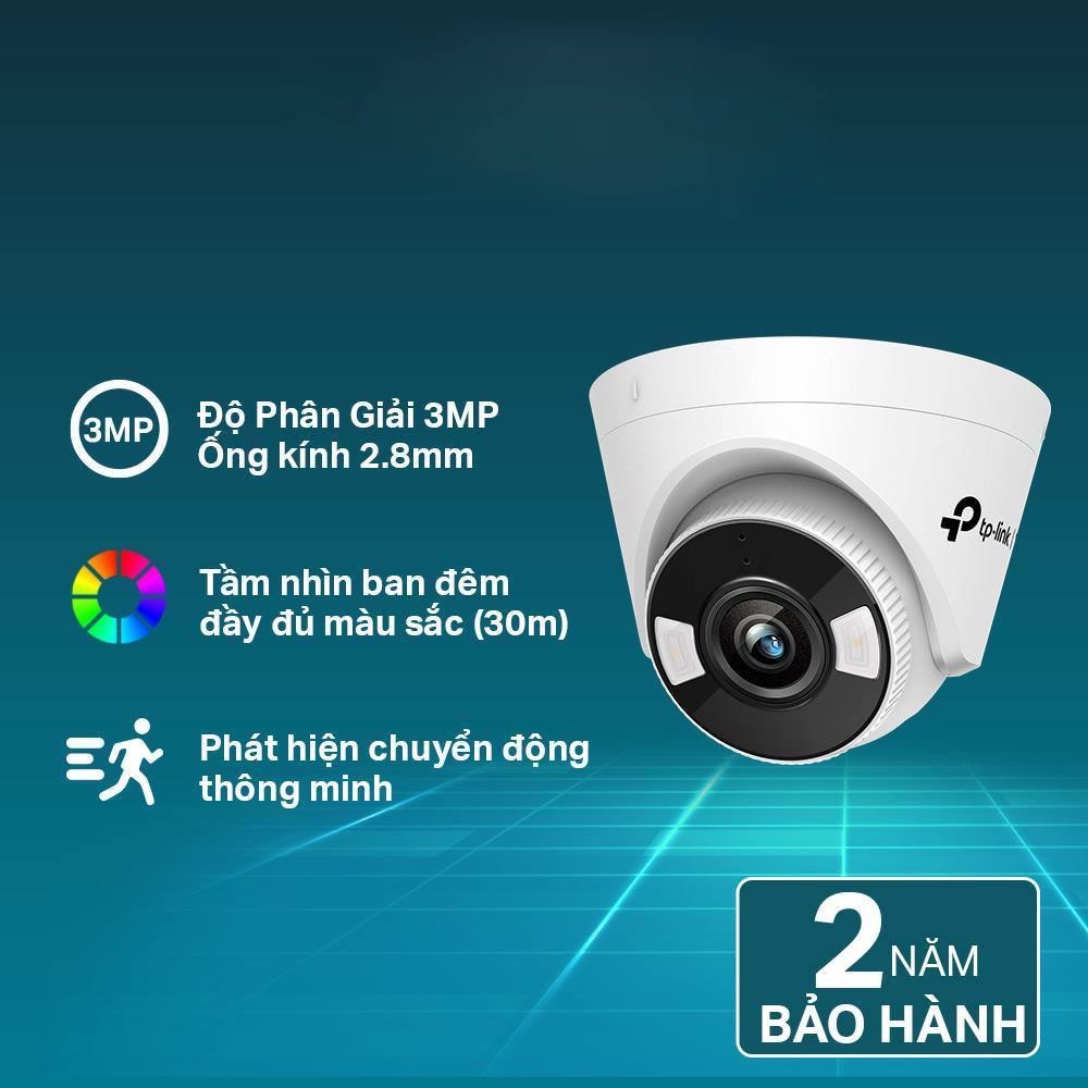 [Hỏa Tốc HCM] Camera IP TP-Link VIGI C430 3MP Phát Hiện Thông Minh, Đàm ...