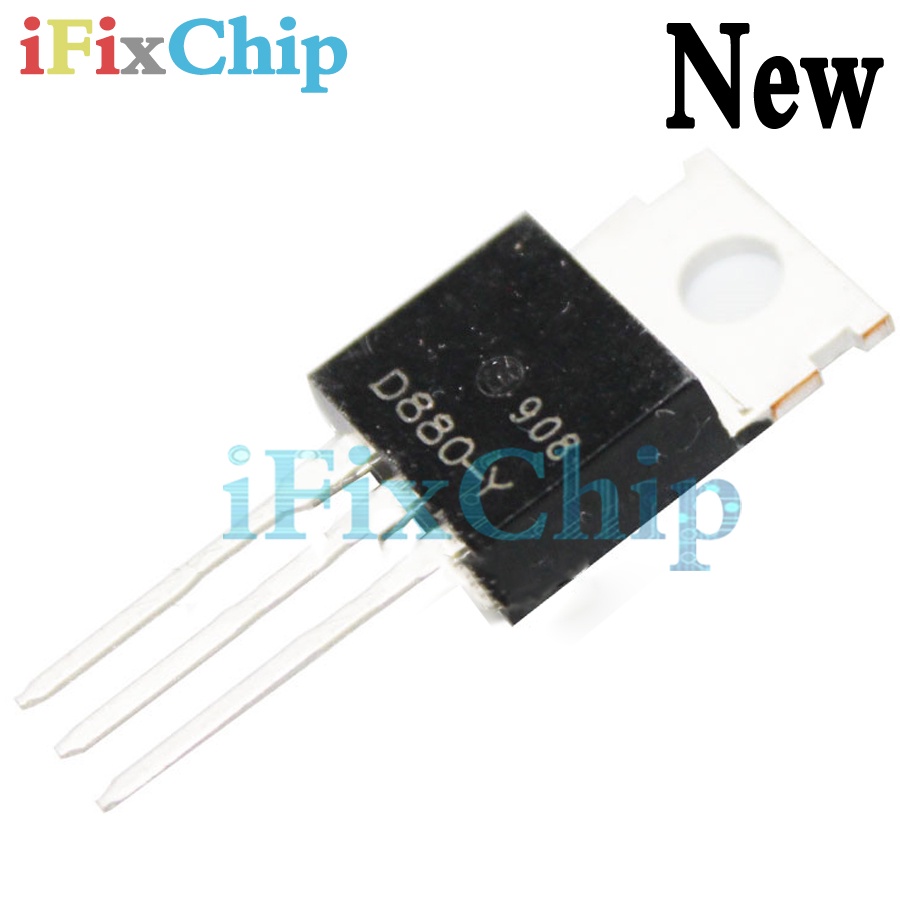 10 chiếc KSD880 TO-220 D880 D880-Y KSD880-Y KSD880Y NPN bóng bán dẫn 3A ...