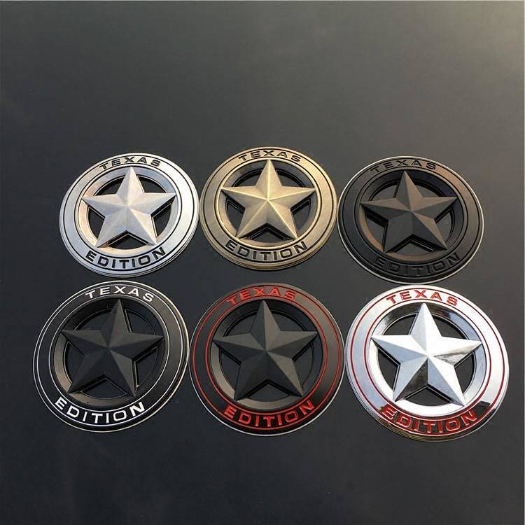 Jeep Jeep Five-Pointed Star Car Badge Sticker Wrangler Free Passenger ...