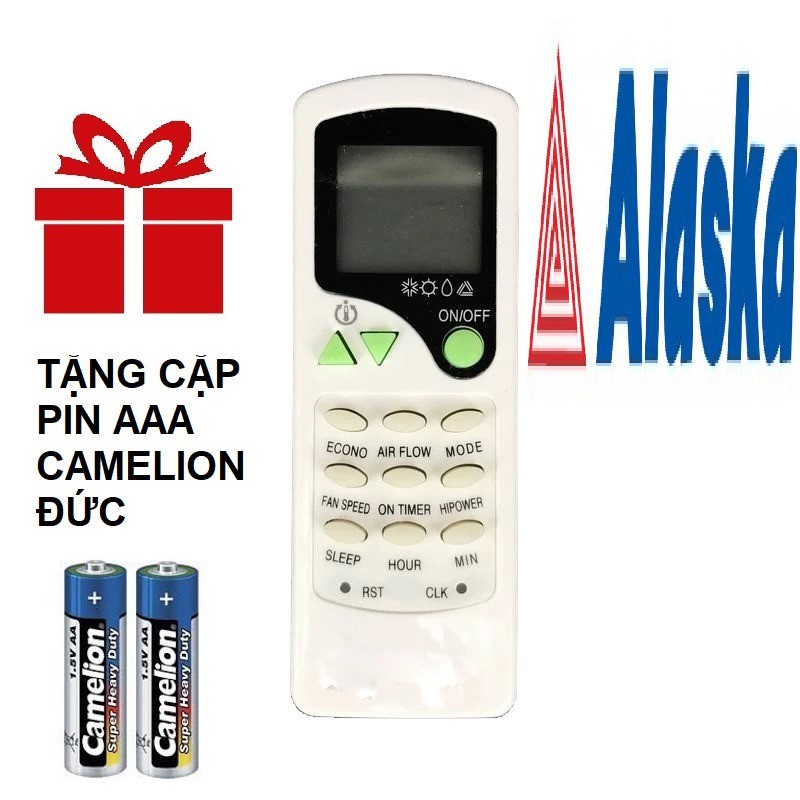 Remote máy lạnh ALASKA mẫu 3 - Điều khiển điều hòa ALASKA mẫu 3 ...