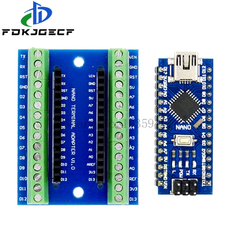 Bảng Mạch Điều Khiển NANO V3.0 IO Mở Rộng Đơn Giản Cho Arduino AVR ...