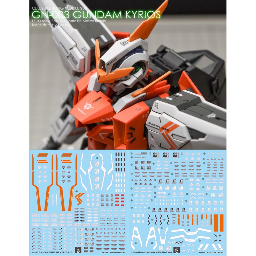 Decal trượt nước YAN MG 1 / 100 GN-003 Kyrios (MG007) | Shopee Việt Nam