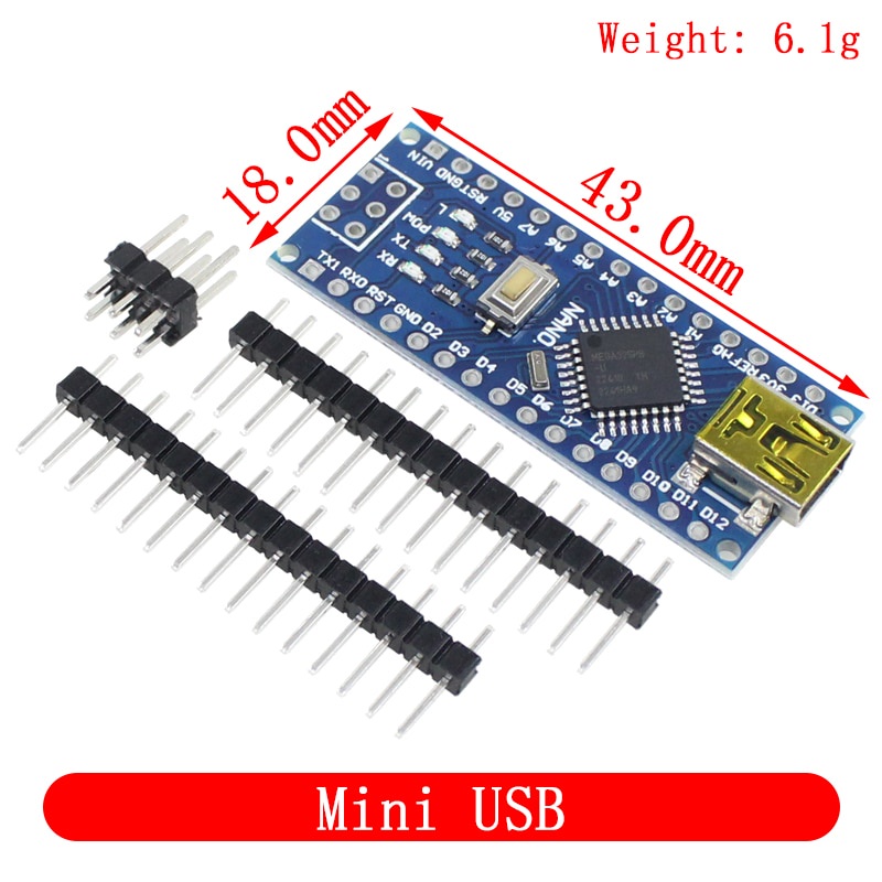Bộ Điều Khiển Tải Trọng Nano 3.0 Mini / Type-C / Micro USB Cho arduino ...