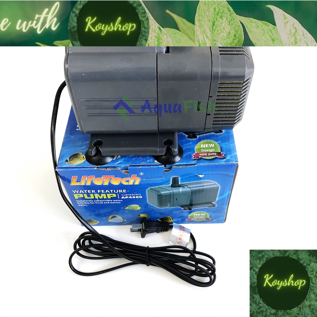 Máy Bơm Nước Lifetech AP4500 AP5400 AP5600 AP5800 Cho Bể Cá Cảnh Hồ Cá Koi -Giao nhanh 2h ...