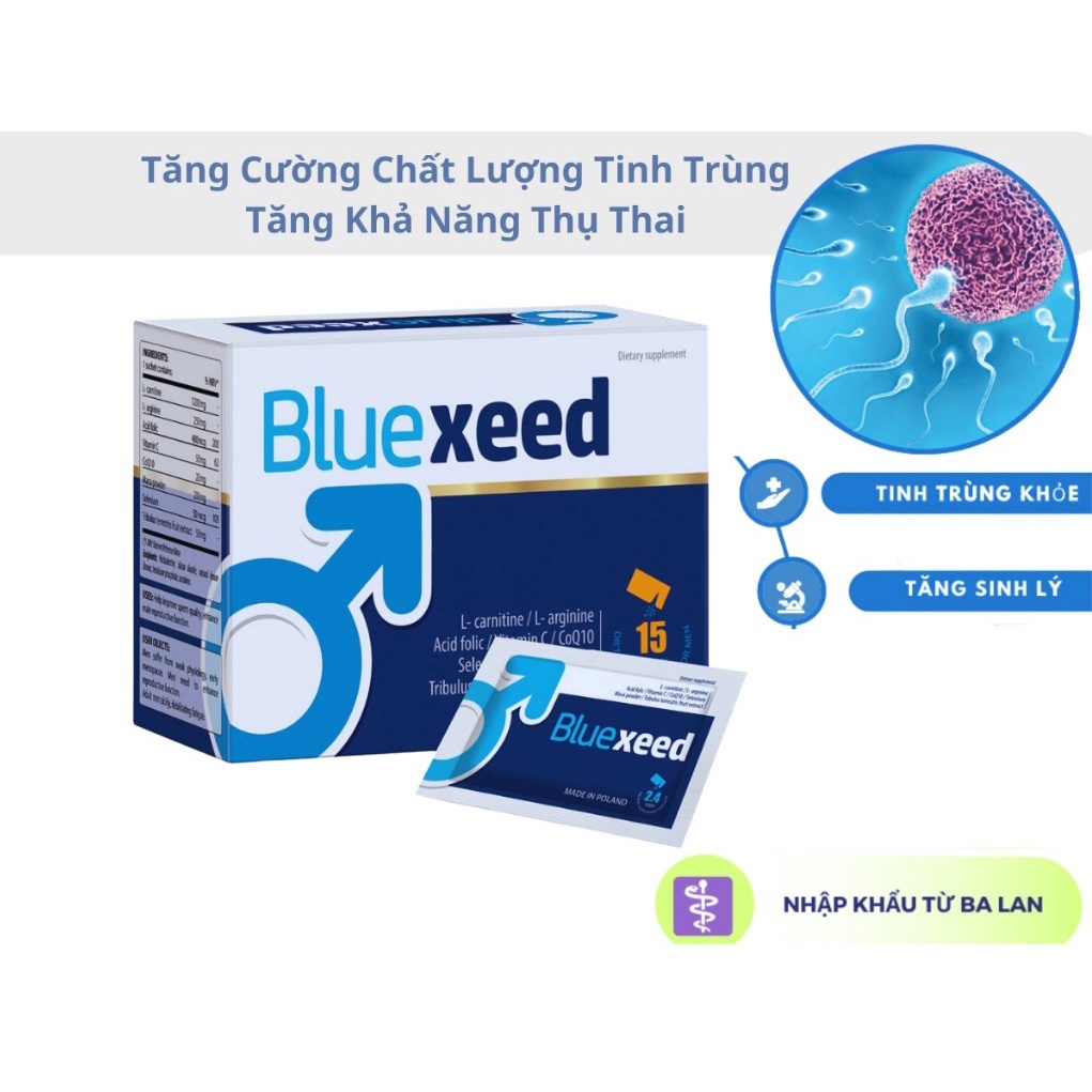Bộ Đôi Tăng Khả Năng Thụ Thai, Bổ Tinh Trùng, Bổ Trứng - Bluexeed ...