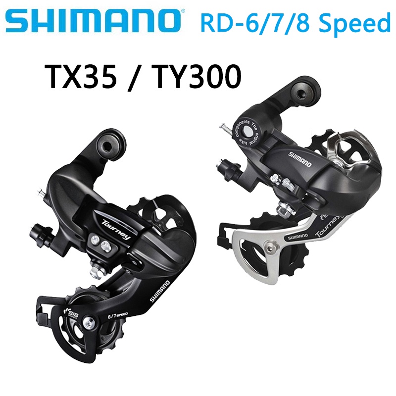 Bộ Đề Sau Xe Đạp Leo Núi Shimano Tourney TX35 TY300 6 7 8 Tốc Độ ...