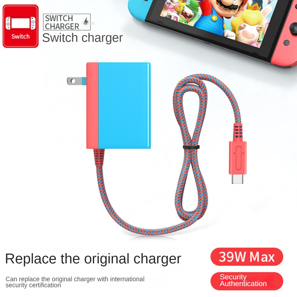Bộ Sạc Nhanh 39W Cho Máy Chơi Game Nintendo Switch NS Switch OLED Lite | Shopee Việt Nam