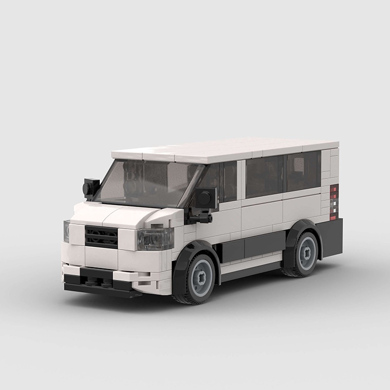 Moc Xe Kinh Doanh Vận Chuyển Xe Buýt Ô Tô Khối Xây Dựng Gạch Đồ Chơi ...