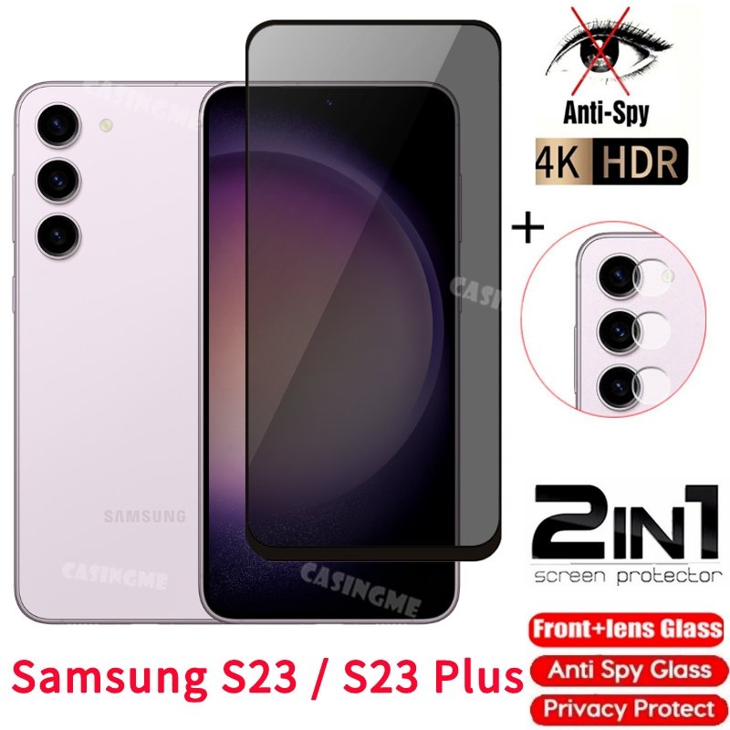 Kính Cường Lực Chống Nhìn Trộm Bảo Vệ Màn Hình Samsung S23 S23 + 2023 Samsung Galaxy S23 S22 S21 ...