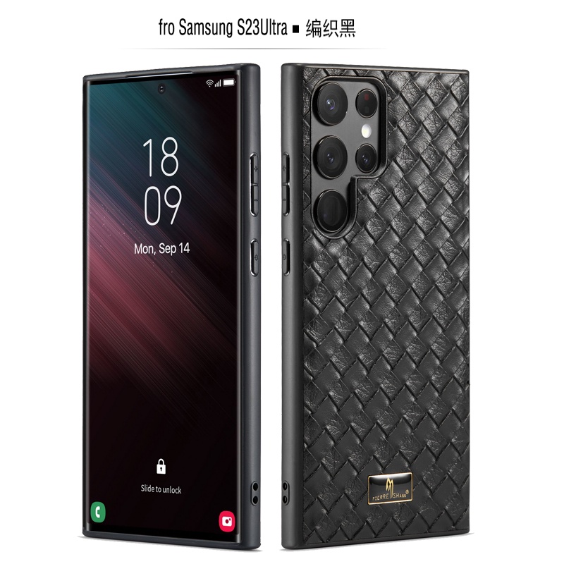 Ốp Da Bò Cao Cấp Cho Samsung Galaxy S23 Ultra Note 20 S22 S21 Plus 5G ...