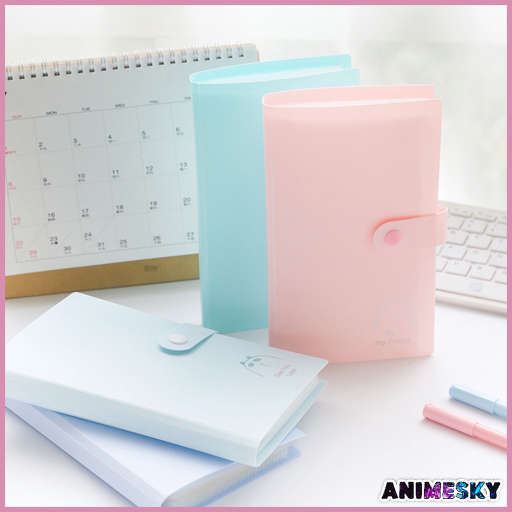 Album sổ đựng ảnh, thẻ 240 khe cắm thẻ nhỏ gọn nhiều màu sắc - Collect ...