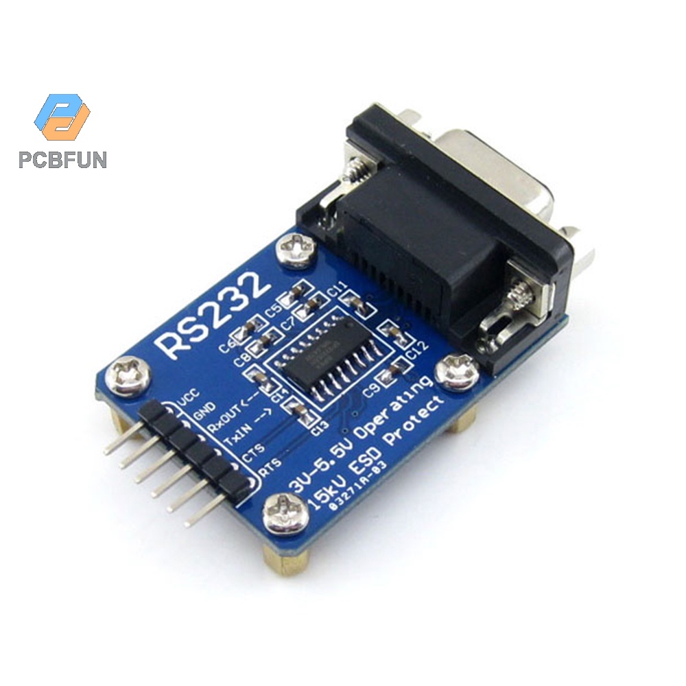 Mô Đun Cổng Pcbfun Rs232 Sang Ttl Rs232 Sang Uart + Cáp Esd 6pin ...