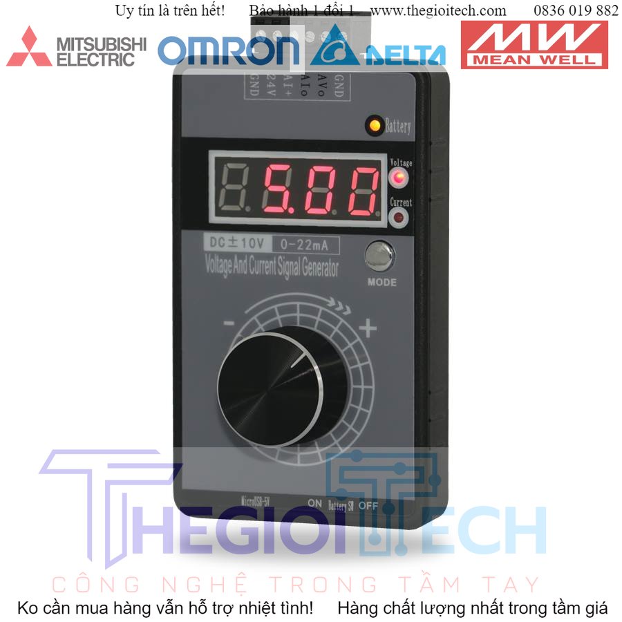 Bộ phát Dòng 4-20mA, Phát tín hiệu Analog DAC, Phát áp 0-10V 0-5V Chính xác, Có thể điều chỉnh ...