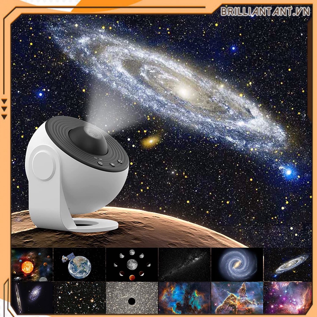 12 Trong 1 Galaxy Sao Ánh Sáng Ban Đêm Chiếu Đầy Sao Chiếu Có Thể Điều ...