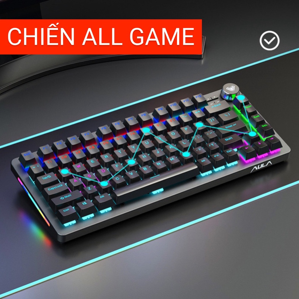 Bàn Phím Cơ Gaming Hotswap Có Dây Nút Vuông Dây Có Thể Tháo Rời 2 Phiên ...