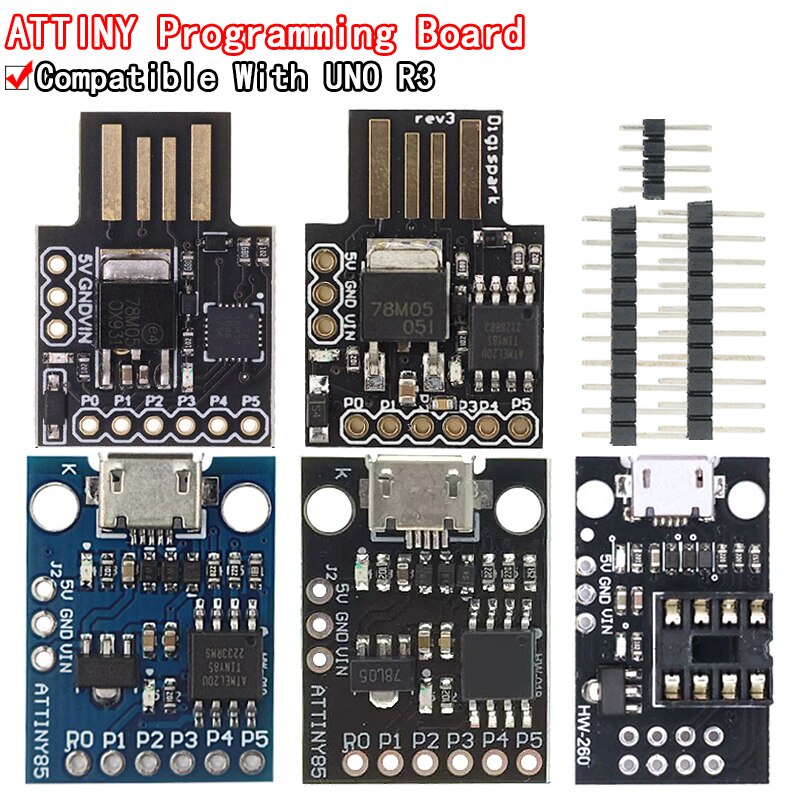 Bảng Mạch Phát Triển Digispark Kickstarter ATTINY85 / TINY85 Cho Arduino IIC I2C USB | Shopee ...