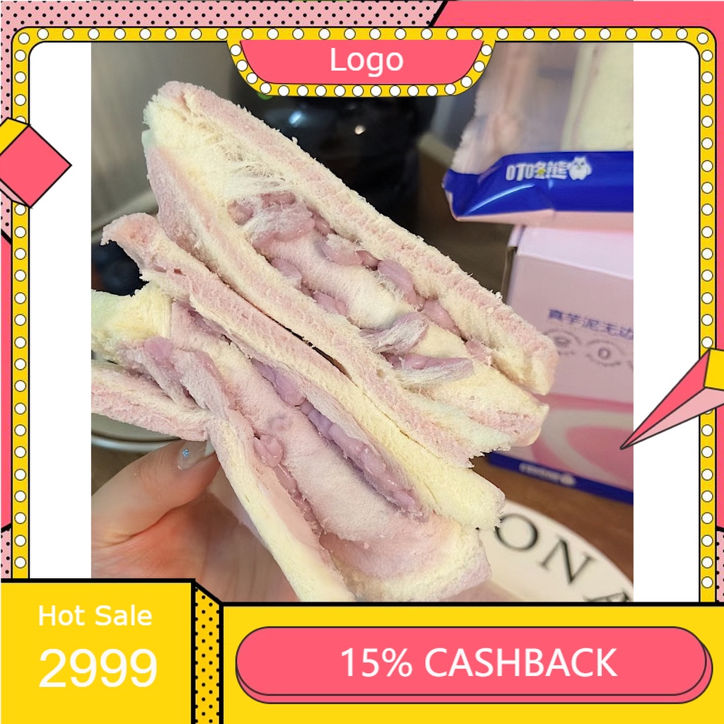 [SẴN HÀNG] BÁNH SANDWICH NHÂN KHOAI MÔN ĐÀI LOAN HOTTREND THƠM NGON - 1 Hộp 8 Cái 468g | Shopee ...